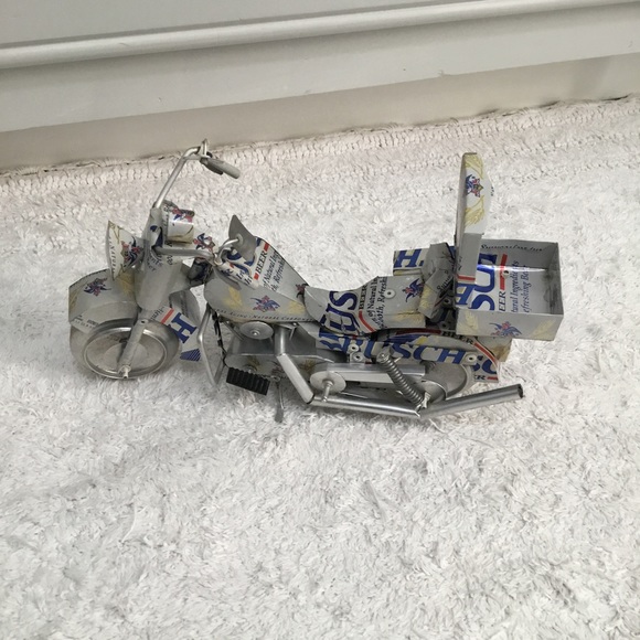 Busch | Accessories | 998 Recycled Busch Beer Can Motorcycle From ...